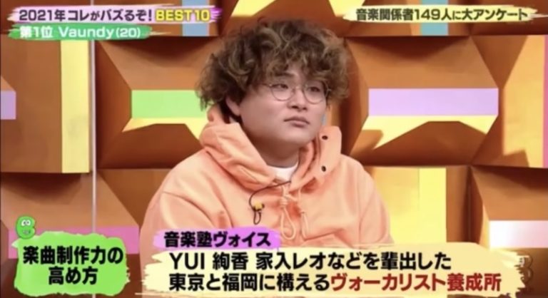 【顔画像】Vaundy(歌手)の大学はどこ？年齢や名前の由来、人気曲などプロフィール総まとめ！